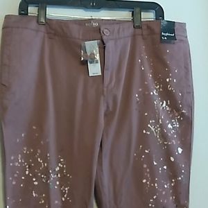 New York & Company | Pants & Jumpsuits | Soho Paint Splash Pants | Poshmark